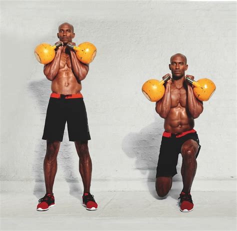 Kettlebell Lunges