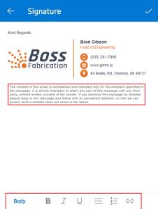 How To Add A Disclaimer To Your Outlook Email Signature Gimmio