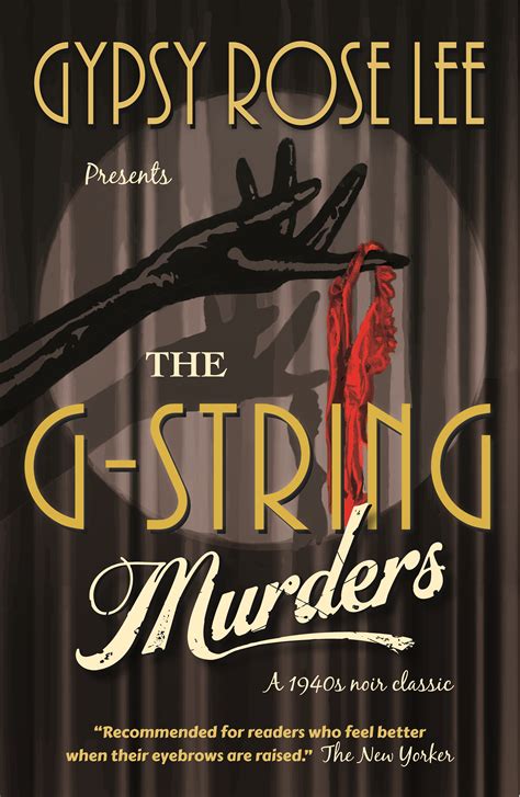 The G String Murders Gypsy Rose Lees Classic Pulp Fiction Saraband