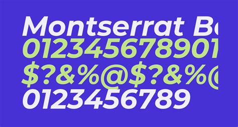 Montserrat Bold Italic Free Font What Font Is