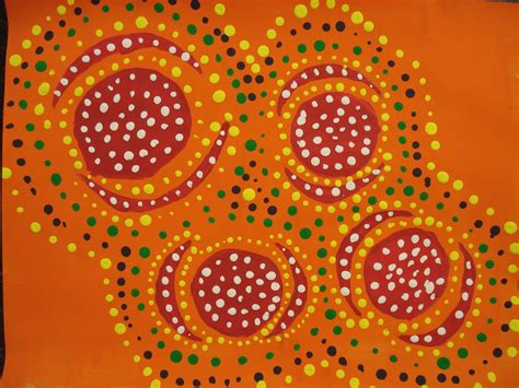 How To Paint An Aboriginal Dot Painting At Mackenzie Wardle Blog