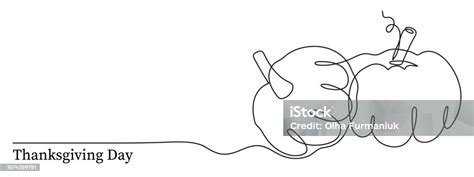 호박 한 선 예술 연속 등고선 그리기 손으로 그린 조롱박 채식 음식 적절한 영양 건강한 식단 개요 Haloween 또는 추수 감사절 디자인 장식 편집 가능한 획 10월에