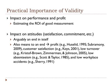 Ppt Validity Part Ii Applications Of Validity And Considerations In The Validation Process