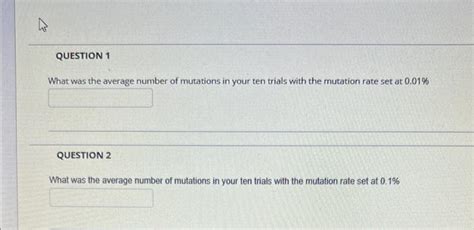 What Was The Average Number Of Mutations In Your Ten
