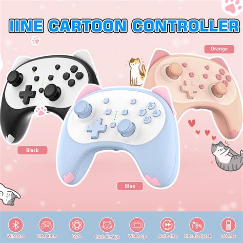 Iine Nintendo Switch Cartoon Cat Controller Iine Official Store