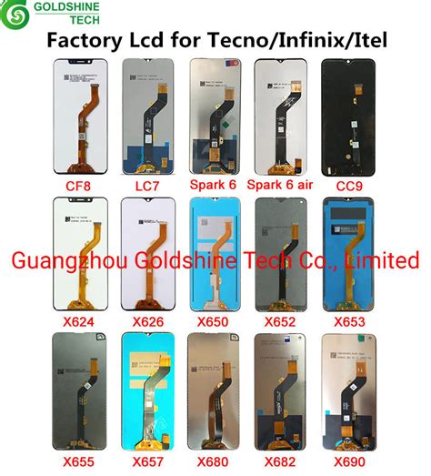 Factory Wholesale Cell Phone LCD For Infinix All Models LCD Combo For Infinix LCD Touch Combo