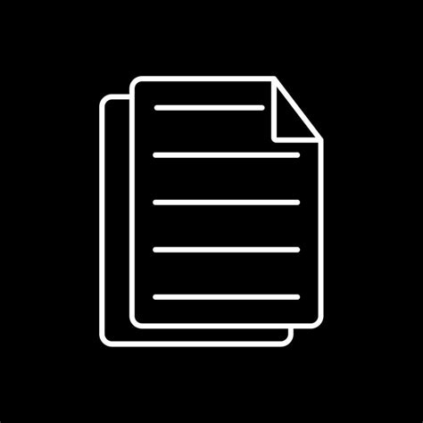 File Line Inverted Icon 42838026 Vector Art At Vecteezy