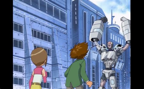 This Moment With Hikari And Andromon Always Tears Me Up R Digimon