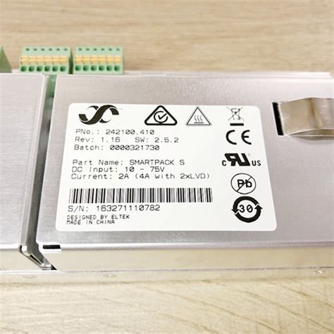 Eltek Controller 242100 410 Smartpack S