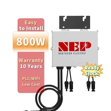 Ready Stock 800 Watt Smart Grid Tie Solar Micro Inverter Wifi Communication Nep Bdm 800