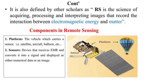 Fundamentals Of Remote Sensing Applied Remote Sensing Basics Introduction To Rs Remote Sensing