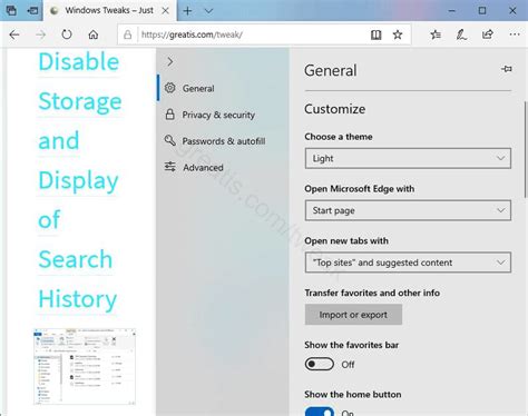 Block Tracking Of Users Web Browsing Activity In Edge Windows Tweaks