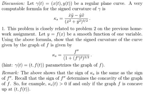 Solved Discussion Let γ t x t y t be a regular plane Chegg