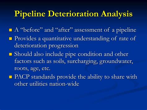 Ppt Assessing And Understanding Sewer Pipeline Deterioration