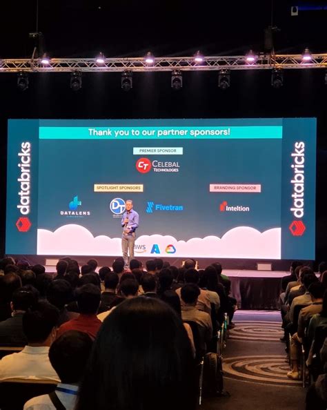 We Are Delighted To Be In Attendance At The Databricks Data And Ai World Tour And Thrilled To Have