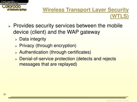 Ppt Wireless Network Security And Sensor Networks Powerpoint