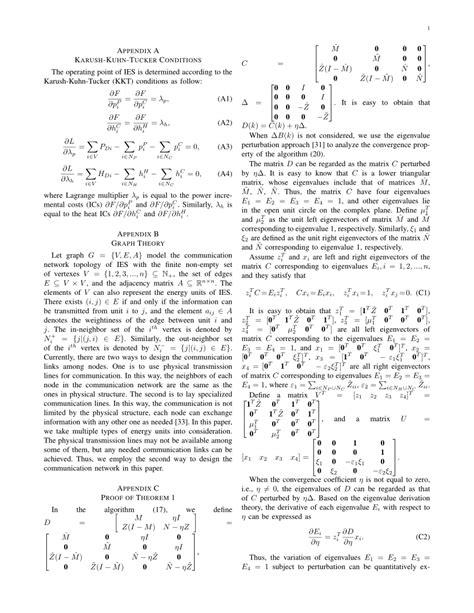 Pdf Appendix A Karush Kuhn Tucker Conditions