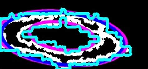 Python Get The Mean Elipse From Two Elipses Stack Overflow