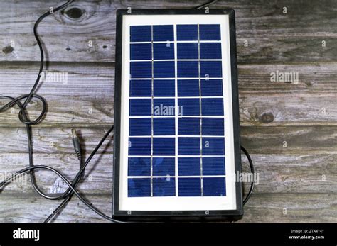A Solar Panel A Device That Converts Sunlight Into Electricity By