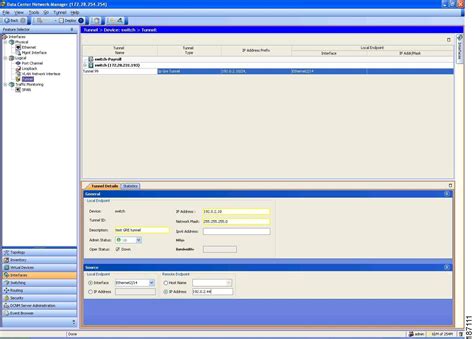 Cisco Dcnm Interfaces Configuration Guide Release 40 Configuring Ip Tunnels Support Cisco