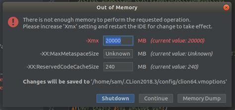 Performance And Memory Problems When Using Clion Ides Support Intellij Platform Jetbrains
