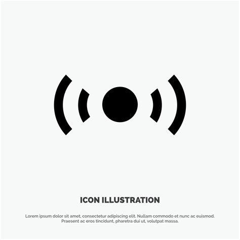 Basic Essential Signal Ui Ux Solid Glyph Icon Vector 17964813 Vector Art At Vecteezy