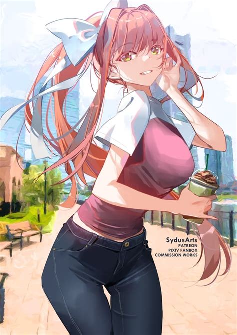 Out On The Town With Monika Sydusarts On Pixiv Rddlc