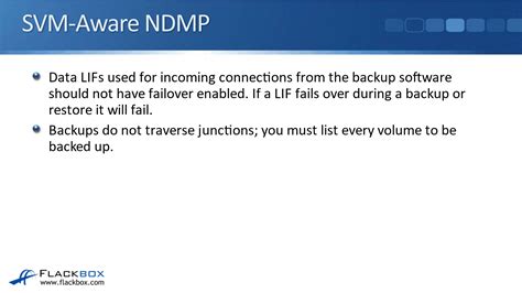 Netapp Tape Backups Flackbox