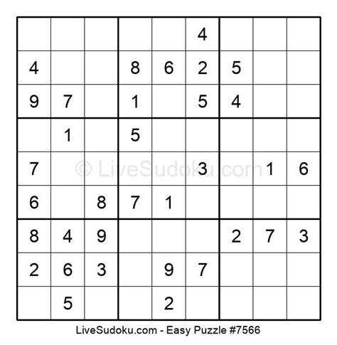 Лесно Судоку Судоку за Начинаещи Livesudoku