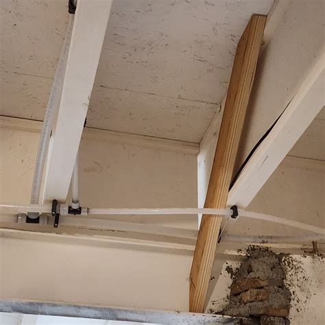 Roll Blocks And Concrete Blobs On Girders For New Construction