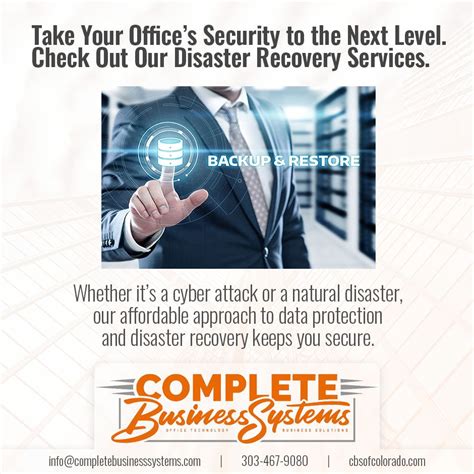 Complete Business Systems On Linkedin Dataprotection Disasterrecovery