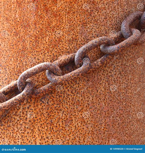 Rusty Chain Stock Photo Image 14998520