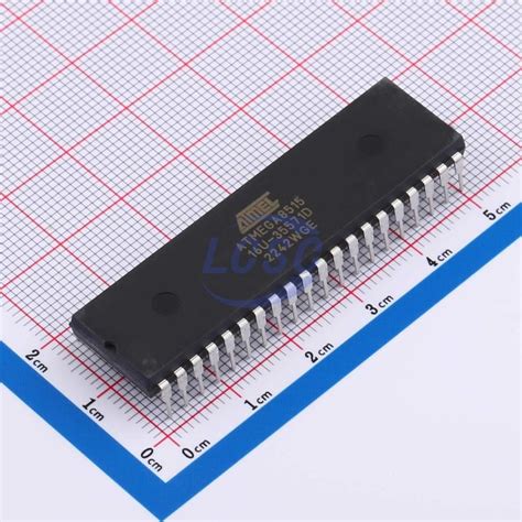 atmega8515 16pu microchip tech c613566 lcsc electronics