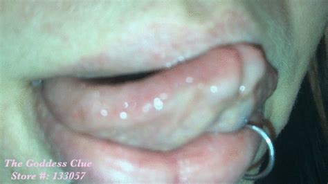 Close Up Of My Uvula Hd The Goddess Clue Clips4sale