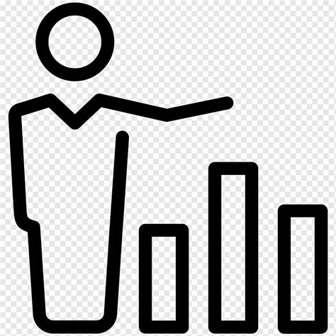 막대 차트 사업가 통계 경영 관리 아이콘 Png Pngwing