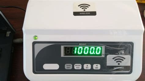 Wireless Digital Weighing Scale No Wire Between Load Cell Weighing Indicator Taj Instruments