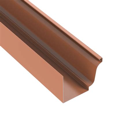 Copper K Style Gutter 10′ Long Sheet Metal Roof Chicago