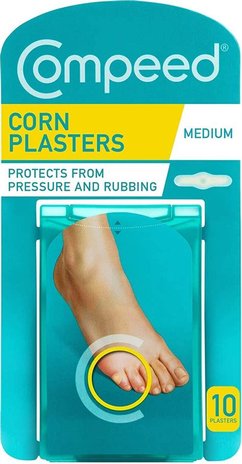 Compeed Corn Medium Size Plasters 10 Hydrocolloid Plasters