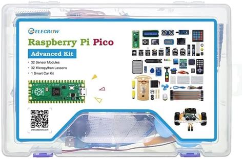 Kits Para Raspberry Pi Pico Kit Avanzado De Sensor Elecrow Para