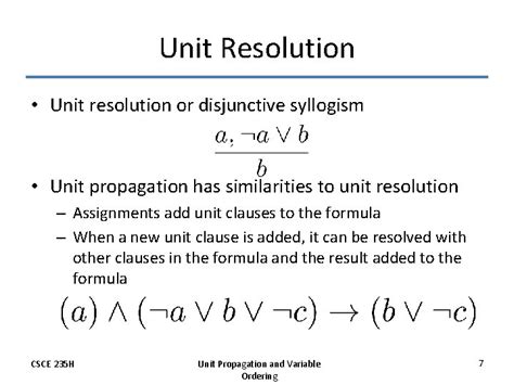Unit Propagation And Variable Ordering In Mini Sat