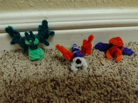 The 3 Flying Enimeys And The Rapier Made Of Pipe Cleaners Rdeadcells