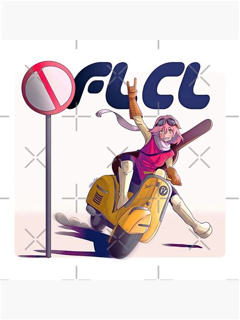 Haruko Haruhara Drifing Flcl Fooly Cooly Poster For Sale By Kanpai