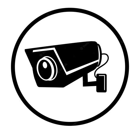 Premium Vector Cctv Security Camera Flat Icon