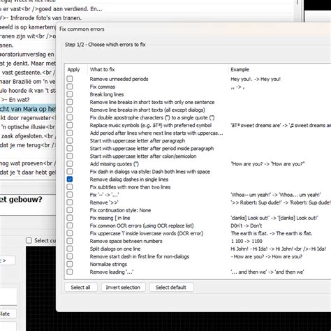 With The Remove Superfluous Dialog Dashes Nothing Happened · Issue