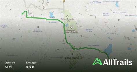 Banglore Sightseeing Ride Karnataka India Map Guide Alltrails