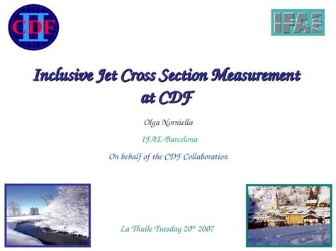 Ppt Inclusive Jet Cross Section Measurement At Cdf Dokumen Tips