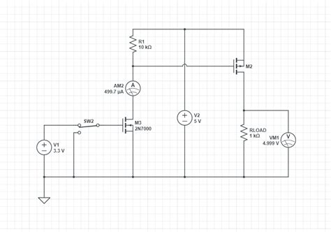 Switching Logic Level High Side P Channel MOSFET Switch Electrical Engineering Stack Exchange