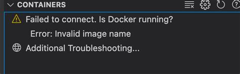 Containers Panel Not Working Issue Microsoft Vscode Docker Github