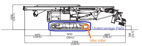 IMT AF190F Idler Roller For Piling Rig Drillingtrackparts Com