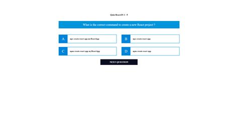 Github Carod59reactjs Quiz A Reactjs Quiz Made In Reactjs